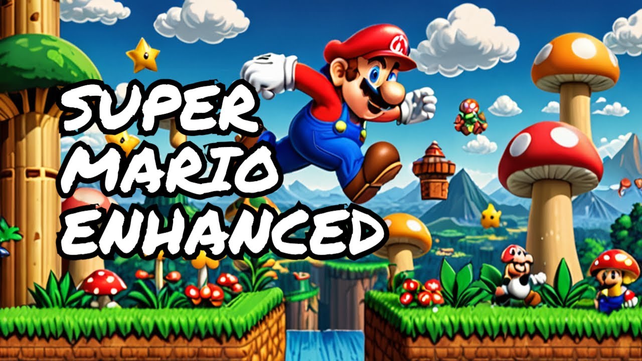 Super Mario Bros Enhanced Gameplay - YouTube