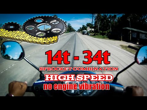 14T-34T Pang-Patag Sprocket combination HIGH SPEED | solid performance sa patag na daan