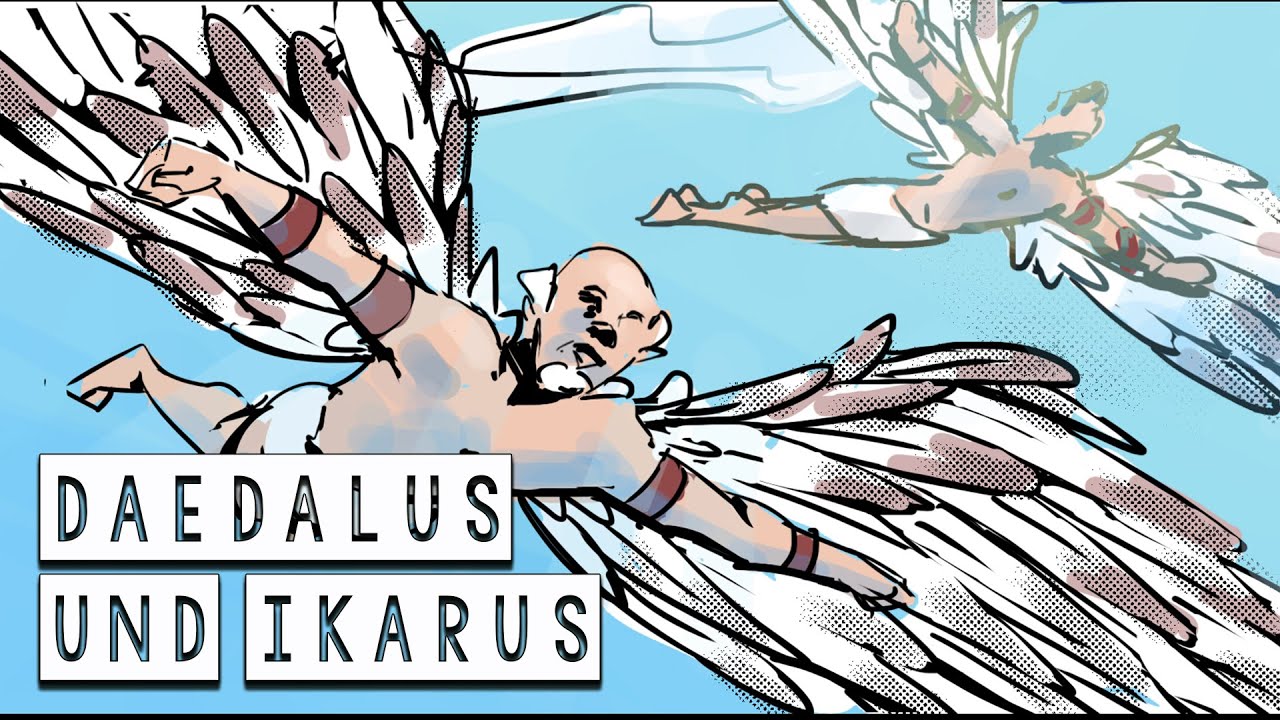 Dädalus und Ikarus - Griechische Mythologie in Comics - Geschichte und ...