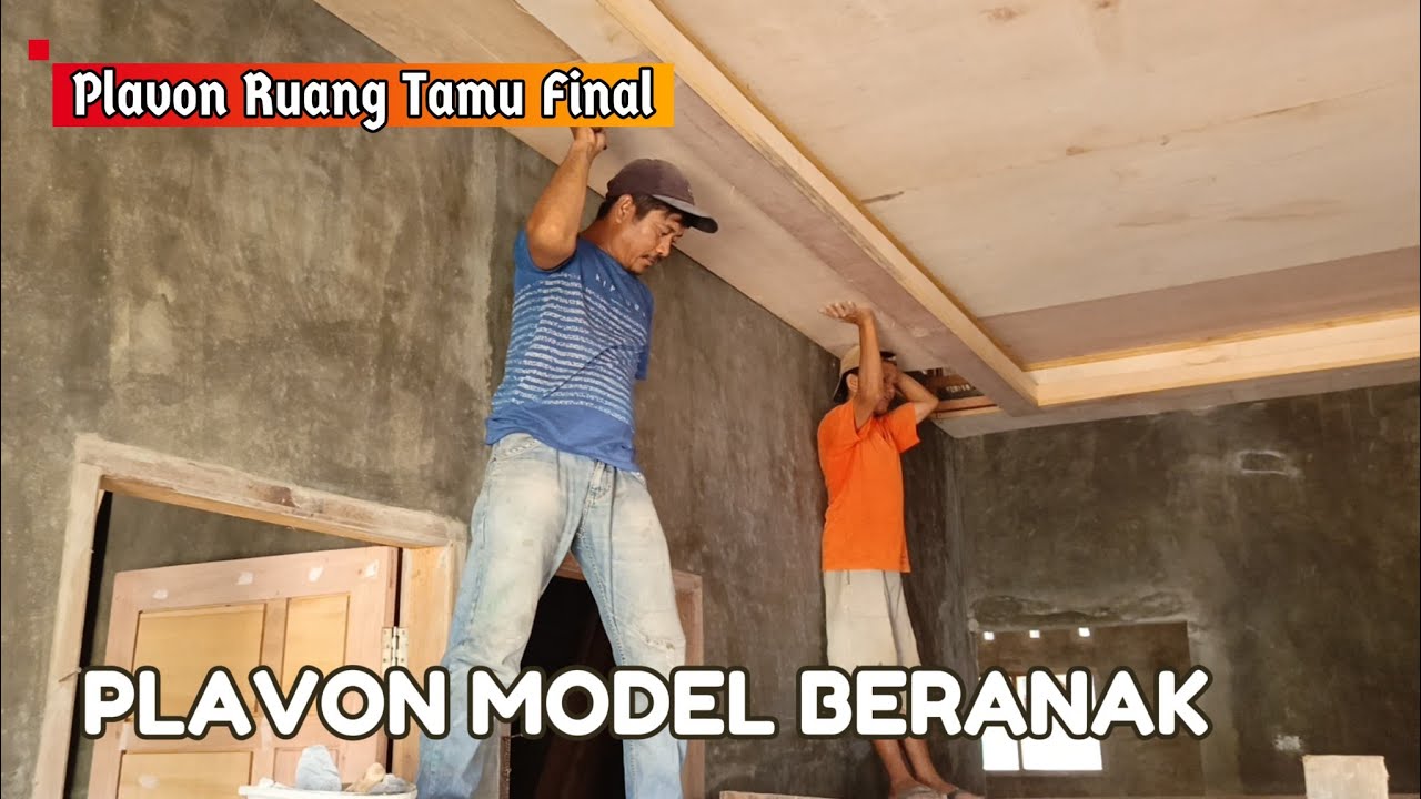 CARA MEMASANG PLAVON MODEL BERTINGKAT~Final - YouTube
