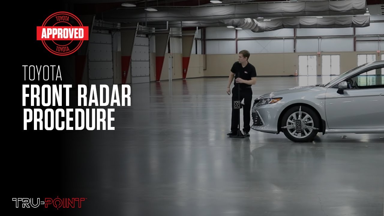 Toyota Camry Front Radar (Standard) Calibration | Tru-Point™ ADAS Demo ...