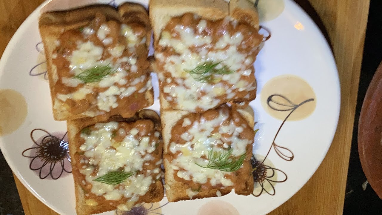 Baked Beans | Cheese on Toast | Baked Beans on Cheese Toast | Quick ...