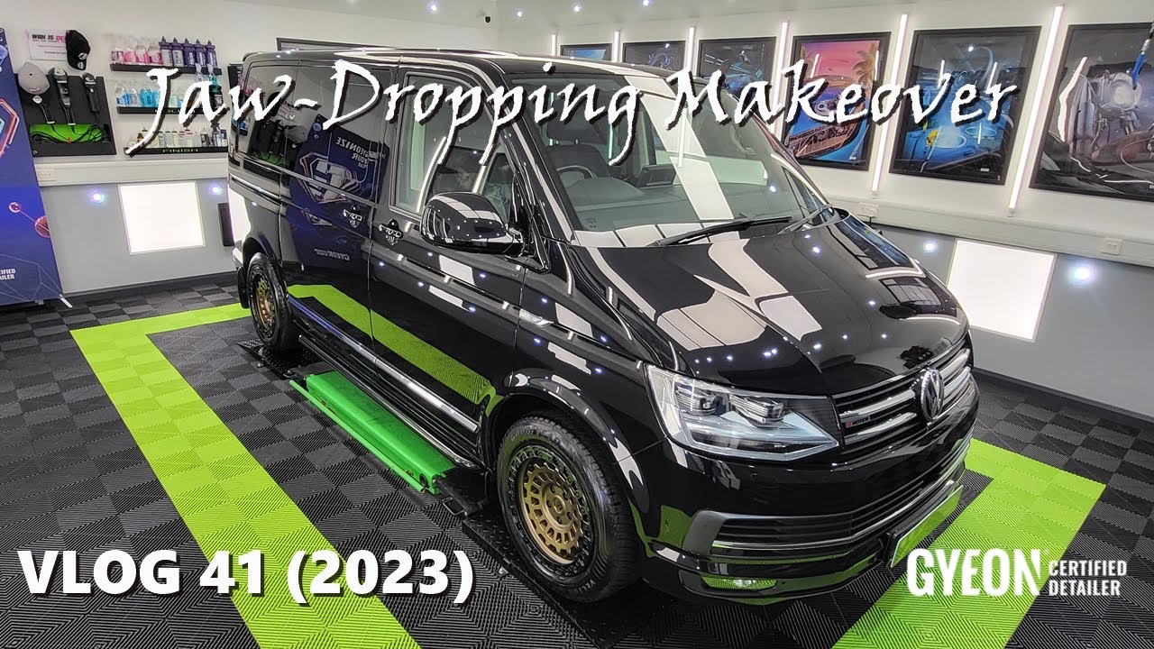 Jaw-Dropping Makeover: 2017 VW Transporter 4 Motion Detailing ...