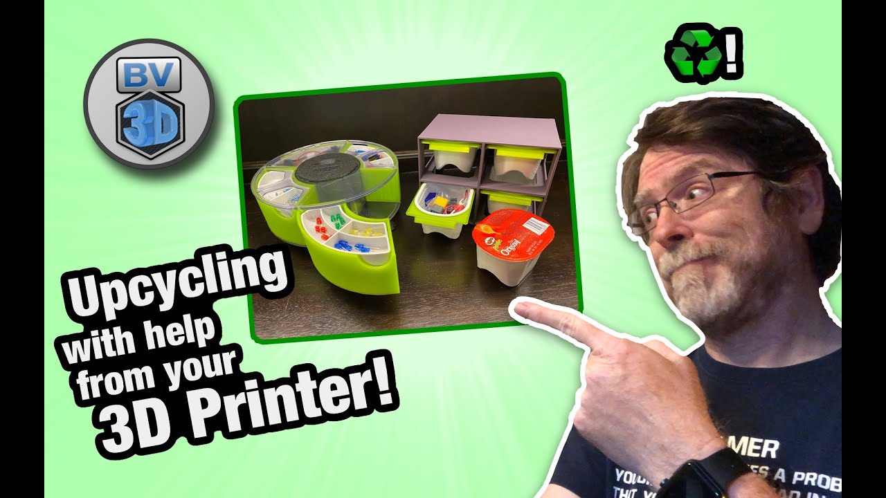 How to Upcycle with a 3D Printer - YouTube