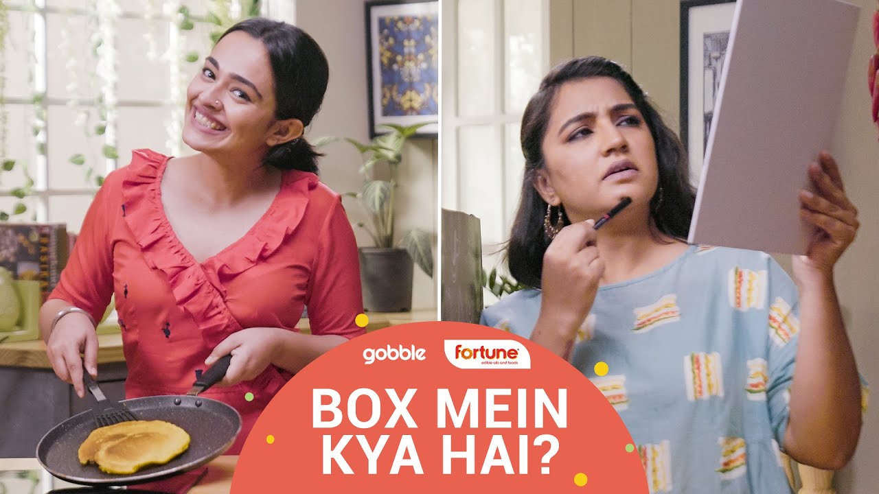Gobble | Box Mein Kya Hai? | Ft FilterCopy Apoorva Arora, Chef Amrita ...