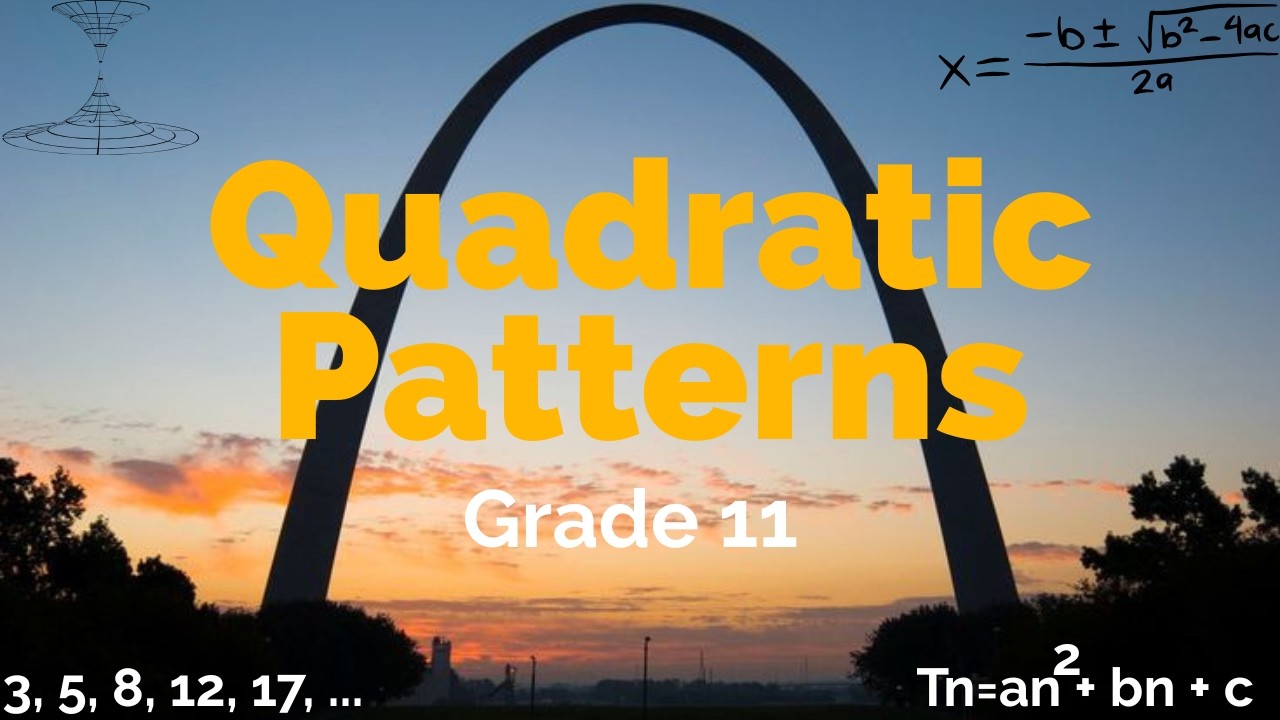 Quadratic Patterns - YouTube