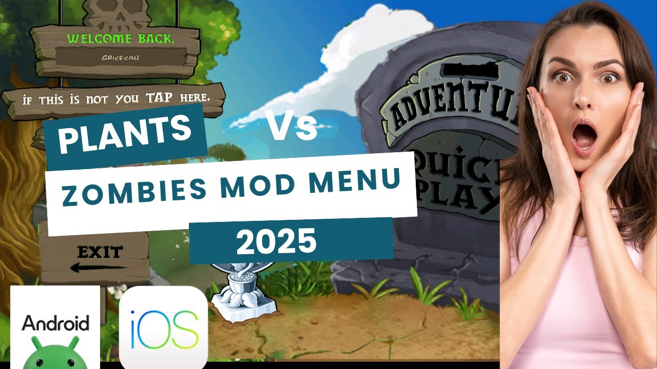 Plants vs Zombies MOD iOS iPhone iPad & Android New PVZ MOD IOS - YouTube