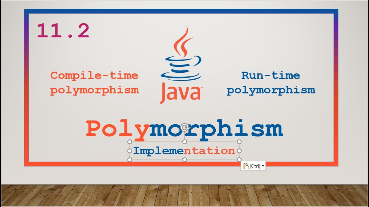 11.2 Polymorphism in Java (Implementation) Urdu/Hindi - YouTube