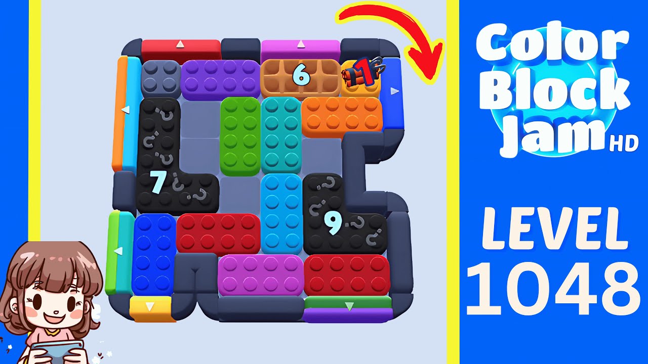 Color Block Jam Level 1048 Solution Walkthrough - YouTube