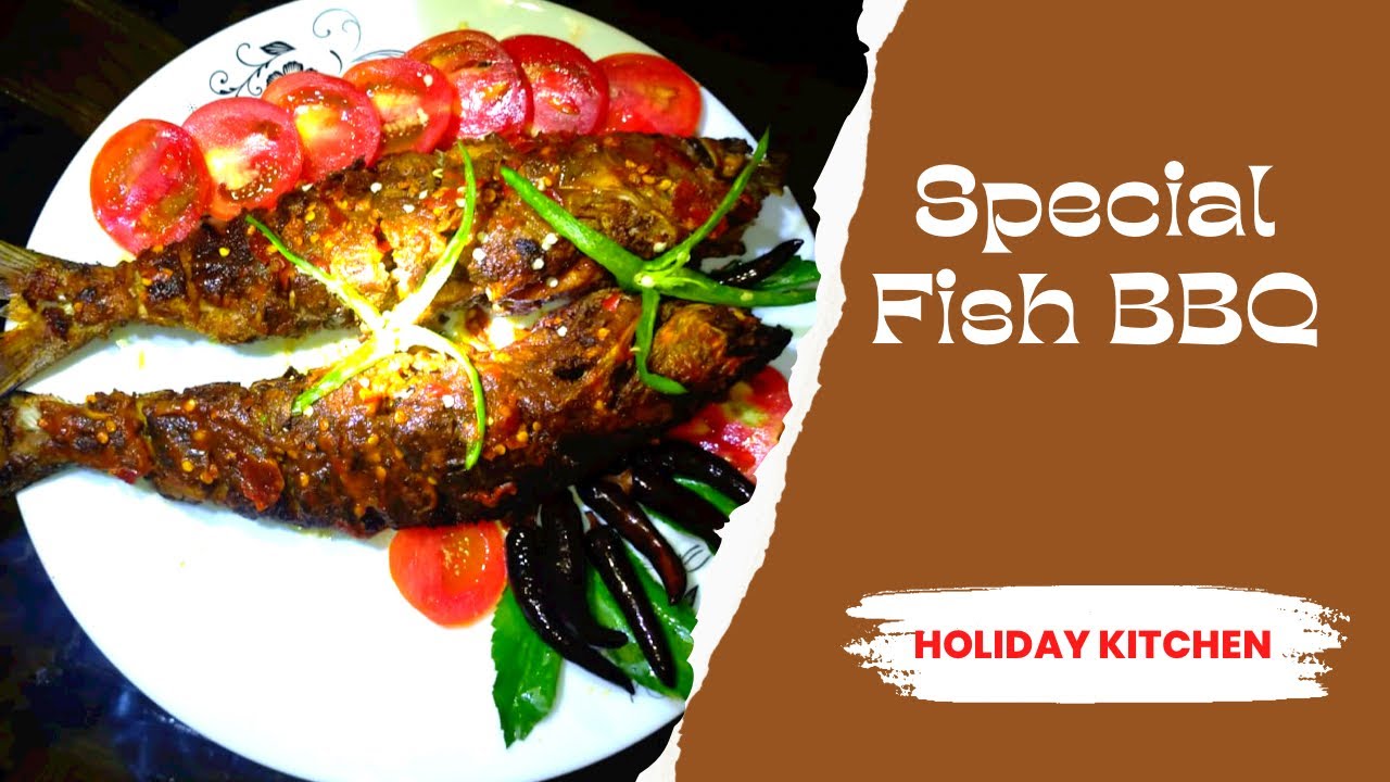 Fish BBQ| মুছ মাছের সুস্বাদু BBQ| Holiday kitchen - YouTube