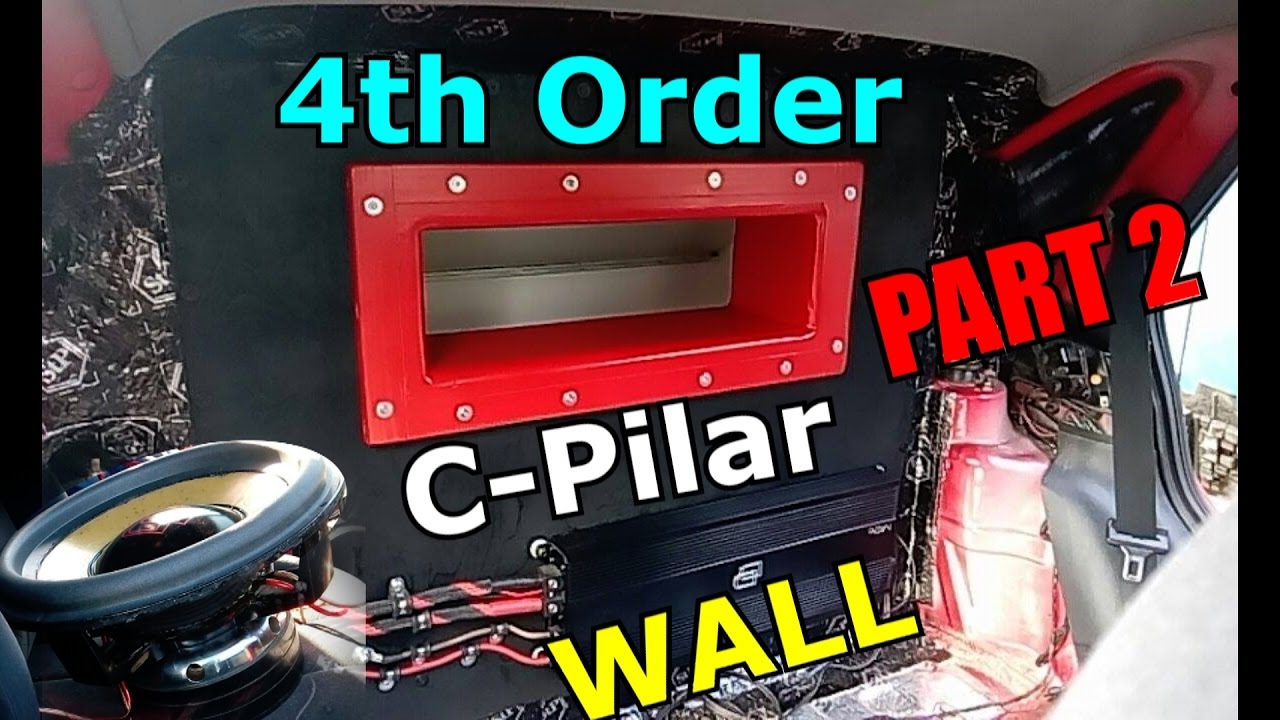 C-Pilar WALL BUILD | 4th ORDER | DD9515 | Part 2 - YouTube