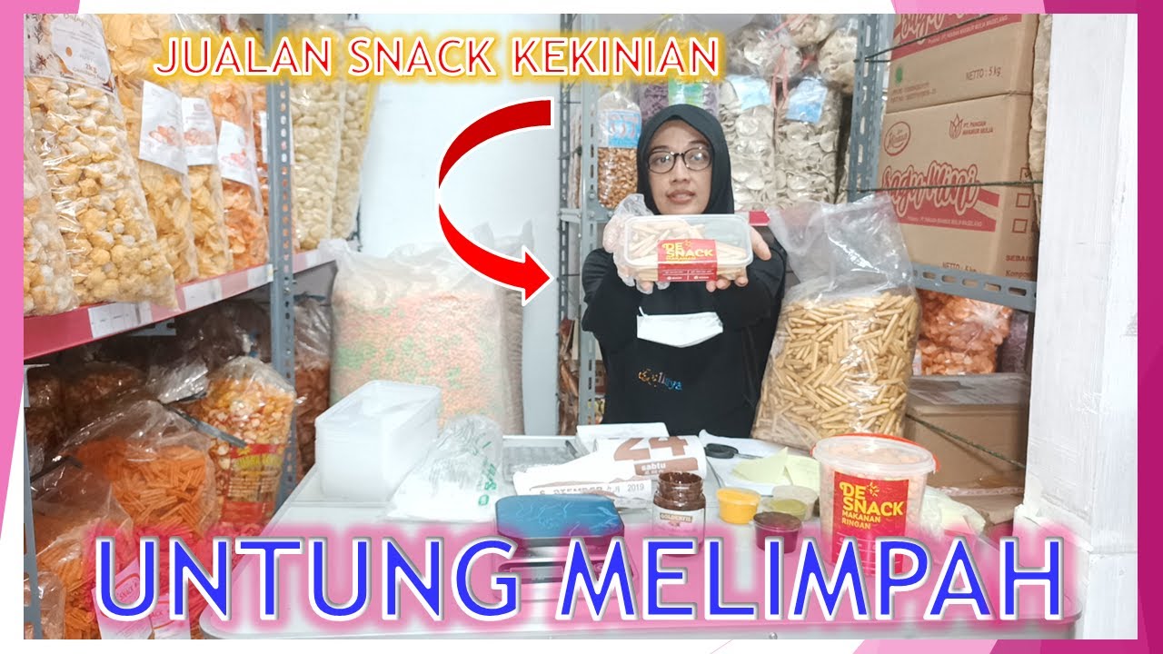 SNACK KEKINIAN UNTUK DIJUAL, IDE JUALAN SNACK BISKUIT JARI - YouTube