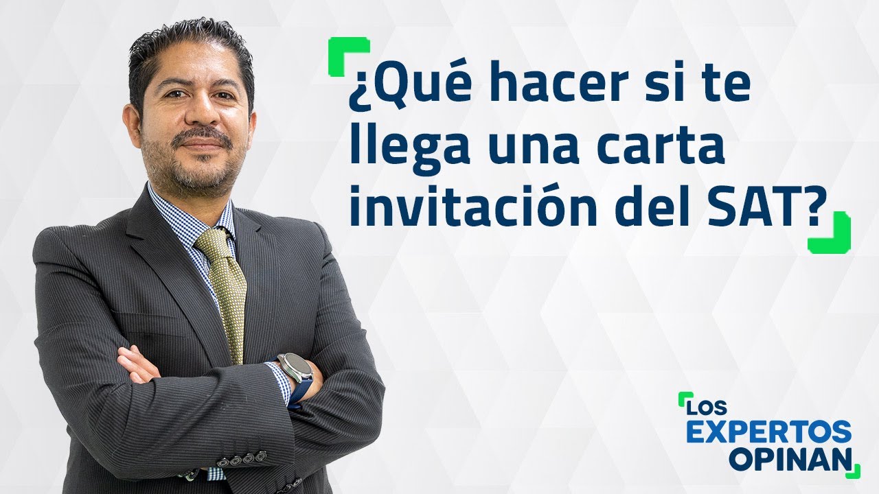 ¿Qué hacer si te llega una carta invitación del SAT? - YouTube