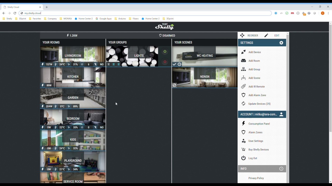 Shelly devices how to set static IP - YouTube