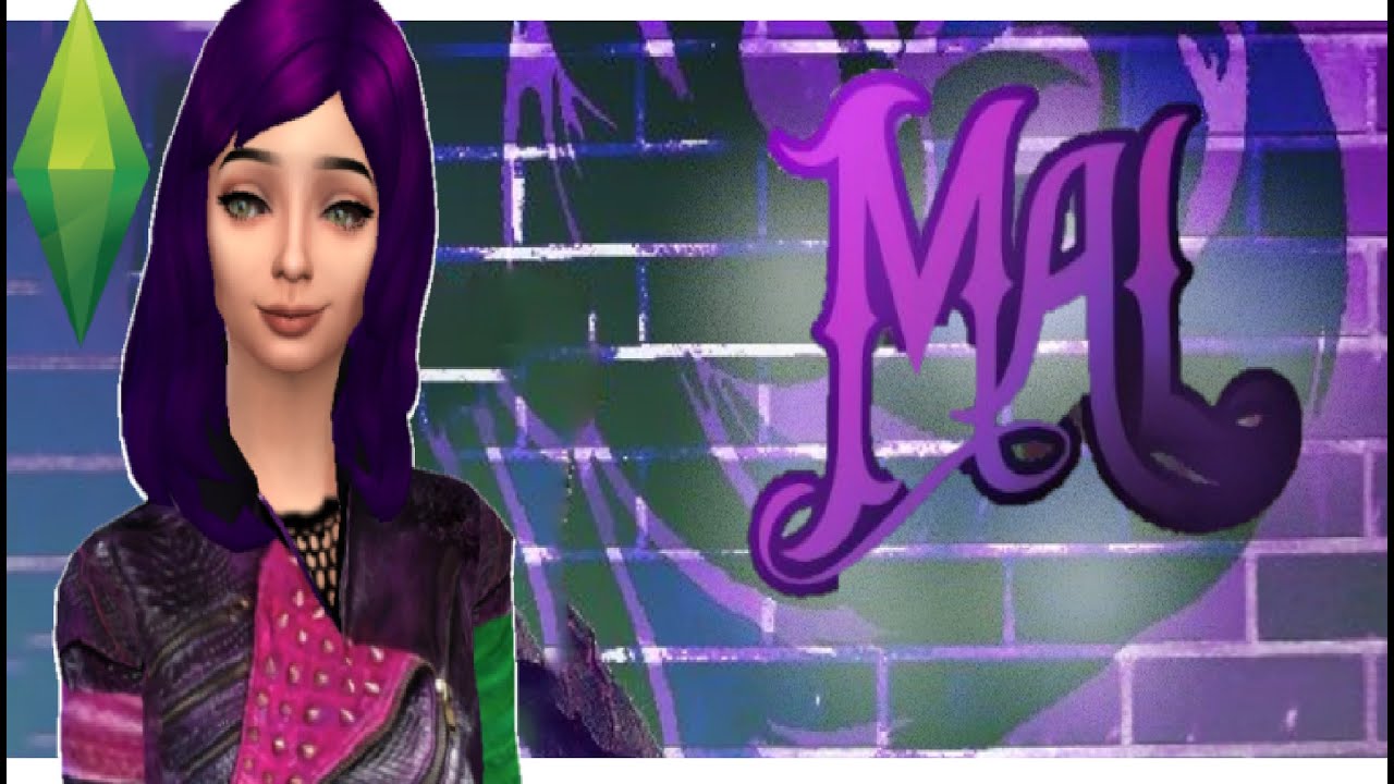 Mal [Descendants 3] : Create a sim - YouTube
