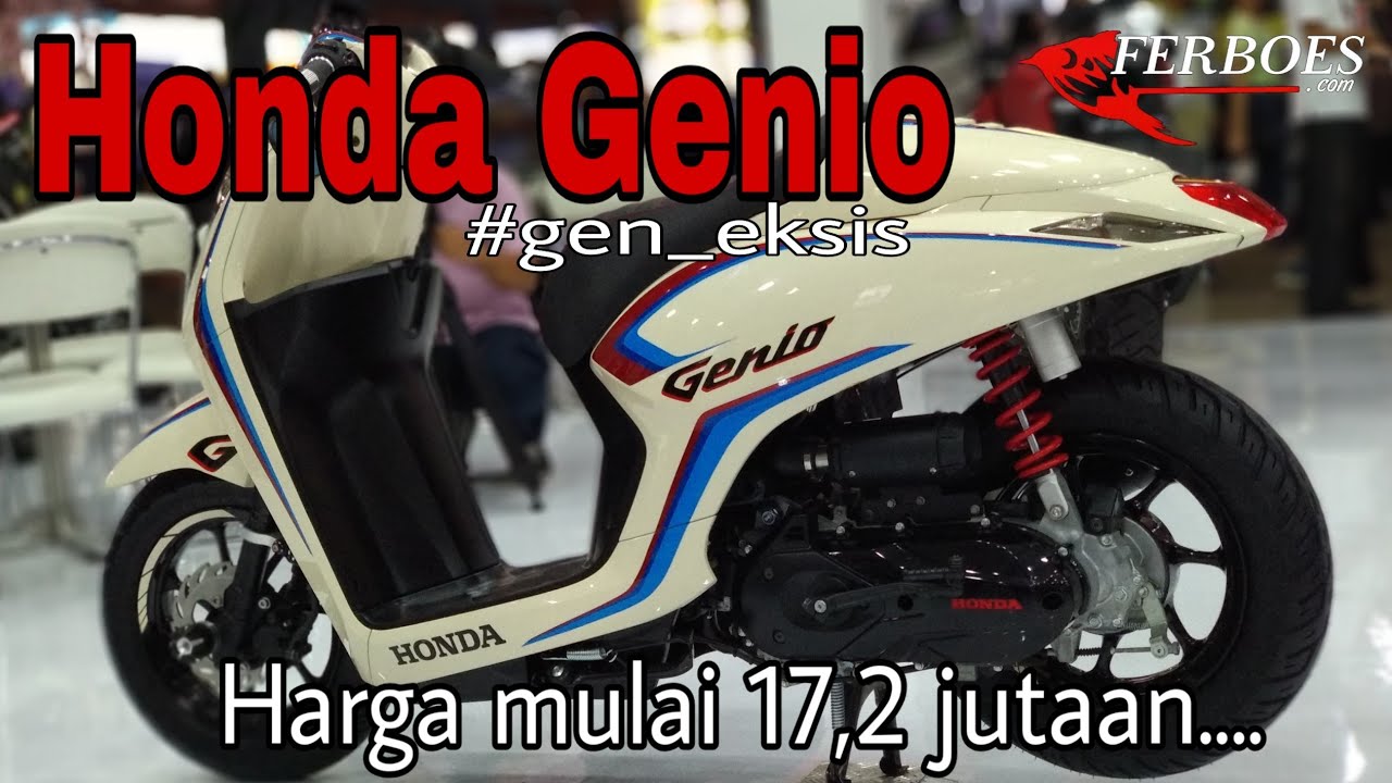 11 Varian Warna Honda Genio 110... Harga mulai 17,2 jutaan... Keren nih ...
