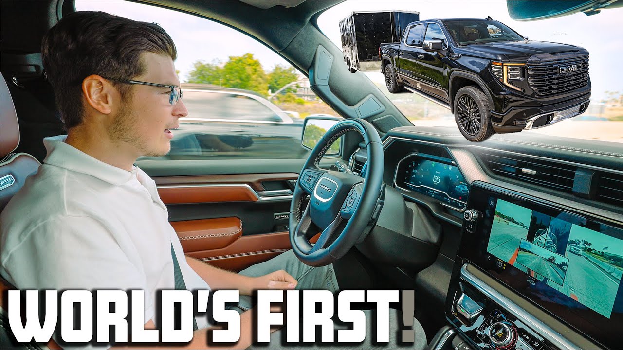 *EXCLUSIVE* FIRST Self-Driving Truck and Trailer Review! Take your RIG ...