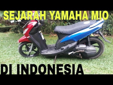 SEJARAH YAMAHA MIO DI INDONESIA - YouTube
