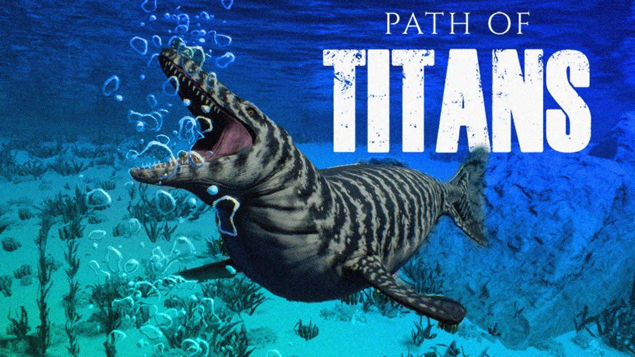 Nouveau Marin !! Découverte du Mosasaurus sur Path of titans !! - YouTube