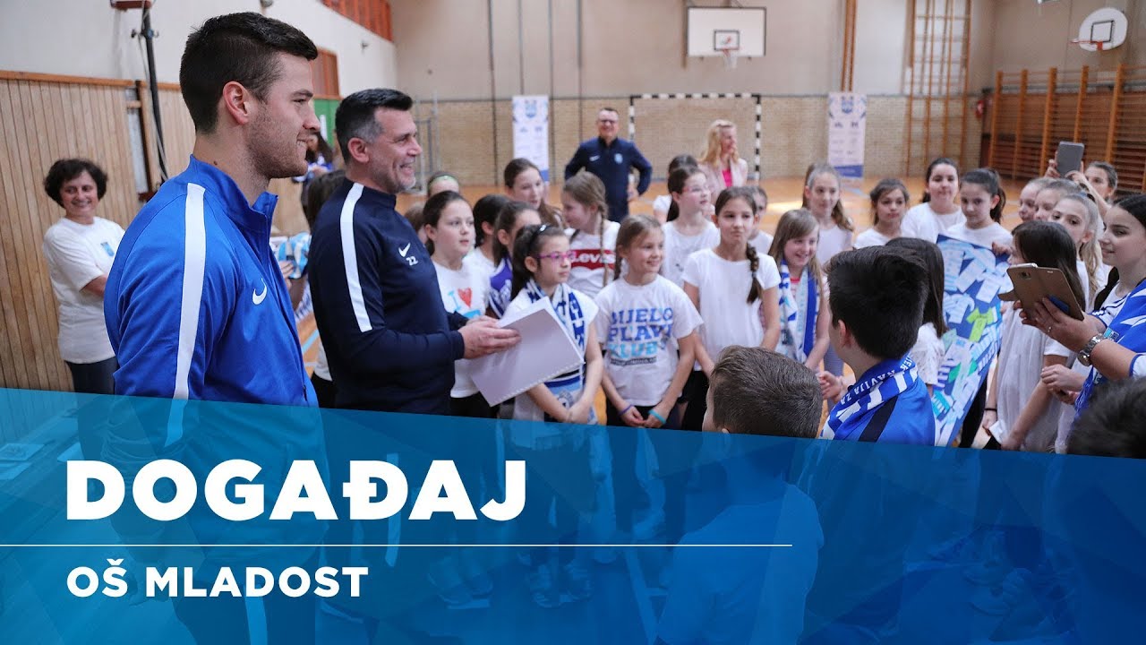 NK Osijek - U posjeti OŠ Mladost - YouTube
