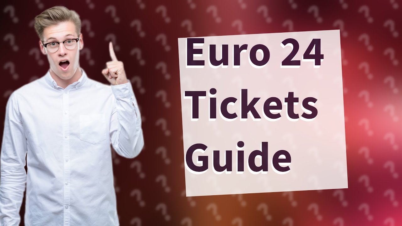 What are the fans' first tickets for Euro 24? - YouTube