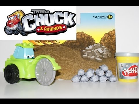 Tonka Chuck and Friends - Chip the Cutter - Play-Doh Tool Crew - YouTube