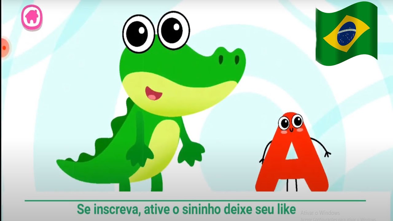 Super Abc Bini Bambini, aprender o alfabeto, letra A - YouTube