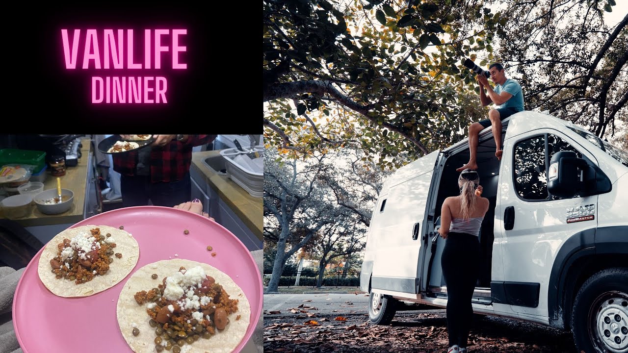 Vanlife Vlog: How we make dinner in the van- PASTA EDITION - YouTube