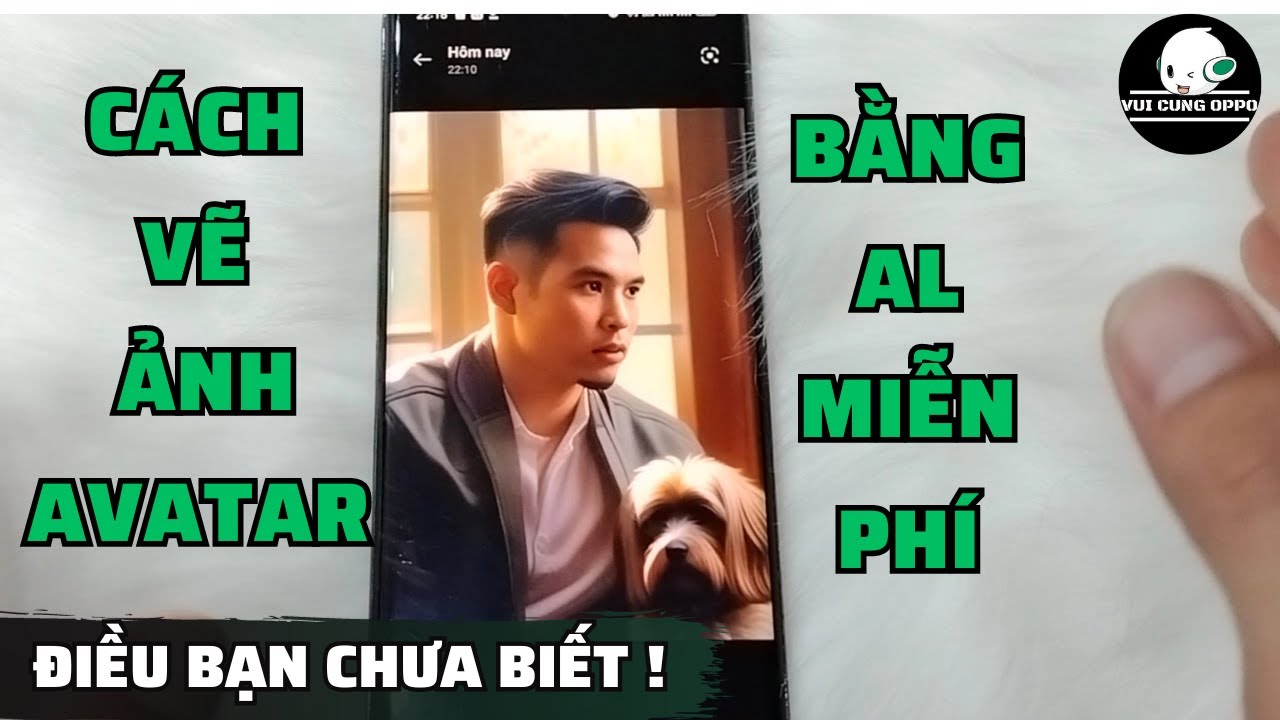 Cách vẽ ảnh Avatar bằng Al miễn phí - YouTube