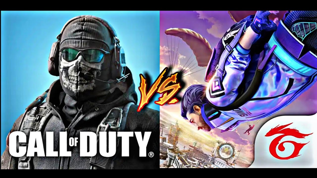 Garena Free Fire vs Call of Duty Mobile | Full Comparison | 2021 | FF ...