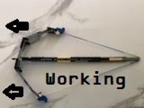 A WORKING Lego Bow - YouTube