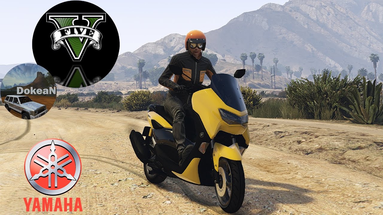 2020 Yamaha N-Max Connected ABS (mods) - GTA V - YouTube