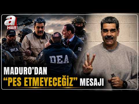 ABD Müdahalesiyle Alıkonulmuştu: Maduro’nun İlk Fotoğrafları Paylaşıldı! | A Haber