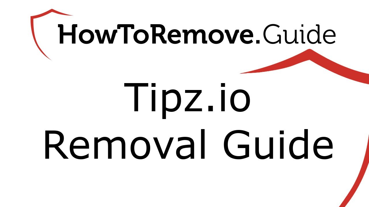 How to remove Tipz.io - YouTube