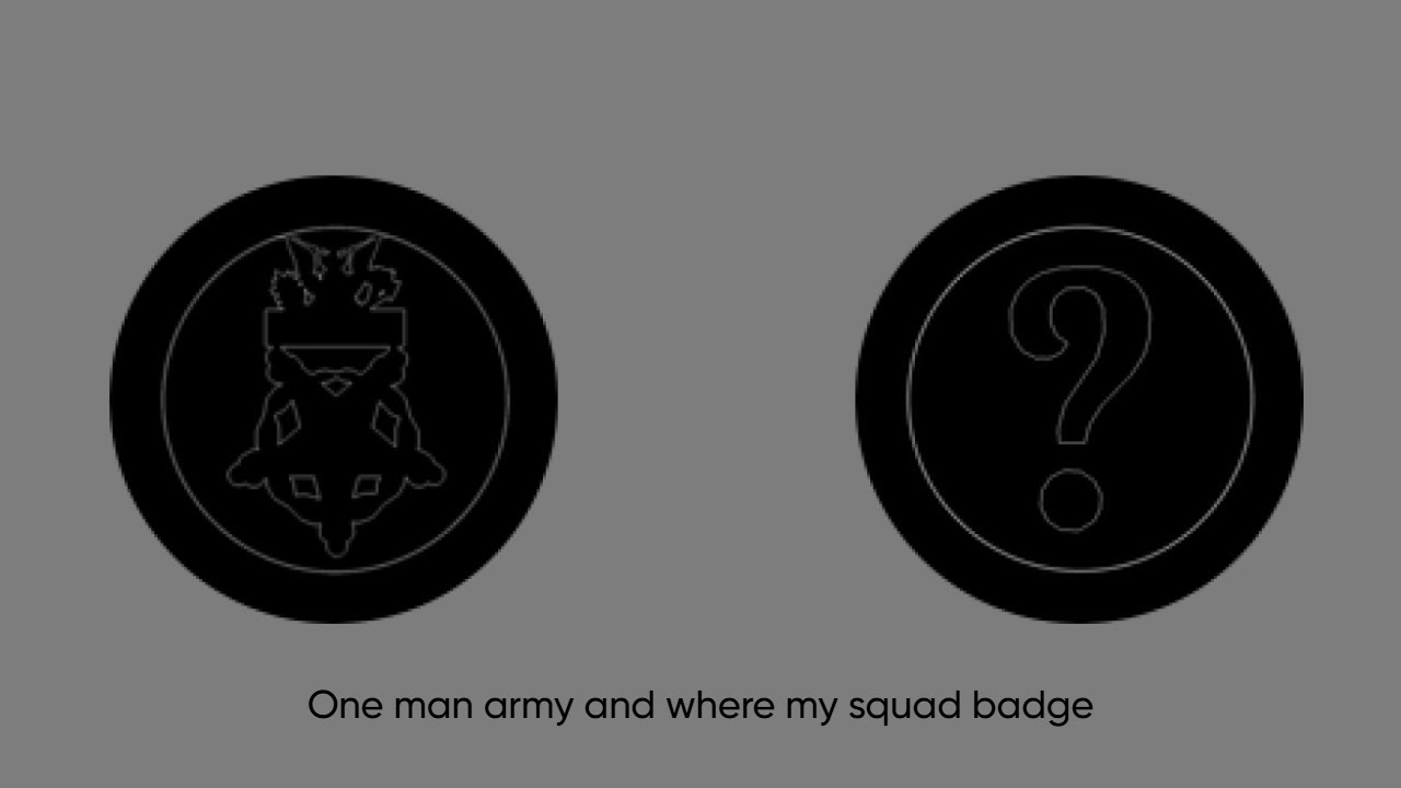 One man army and where my squad Badge. Roblox Examination - YouTube
