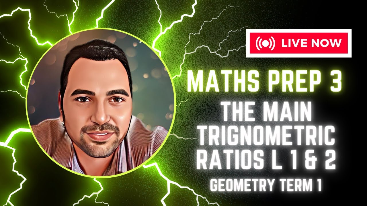 the main trignometric ratioes math prep 3 geometry term 1 - YouTube