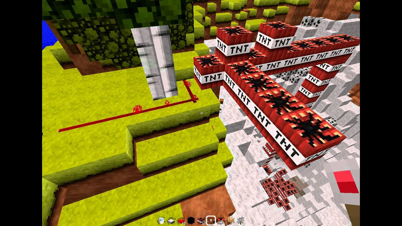 explosion de tnt partie 1 - YouTube