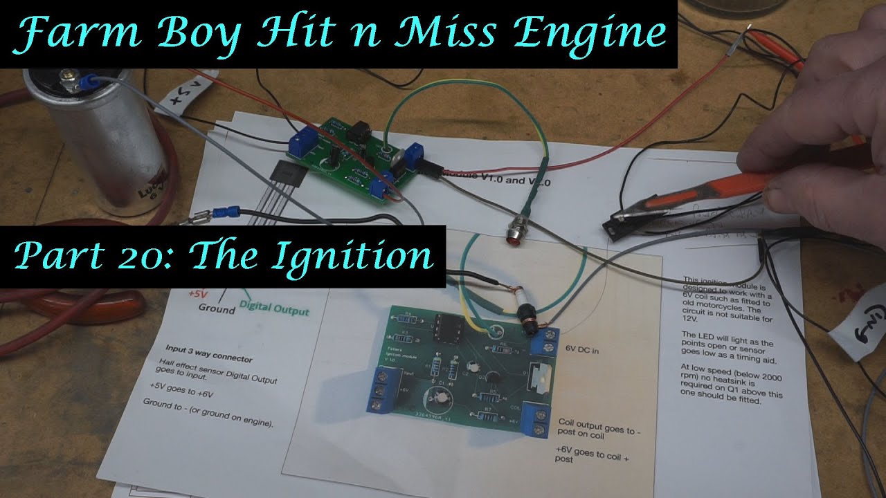 #MT35 Part 20 - Farm Boy Hit and Miss Engine. The Ignition. By Andrew ...