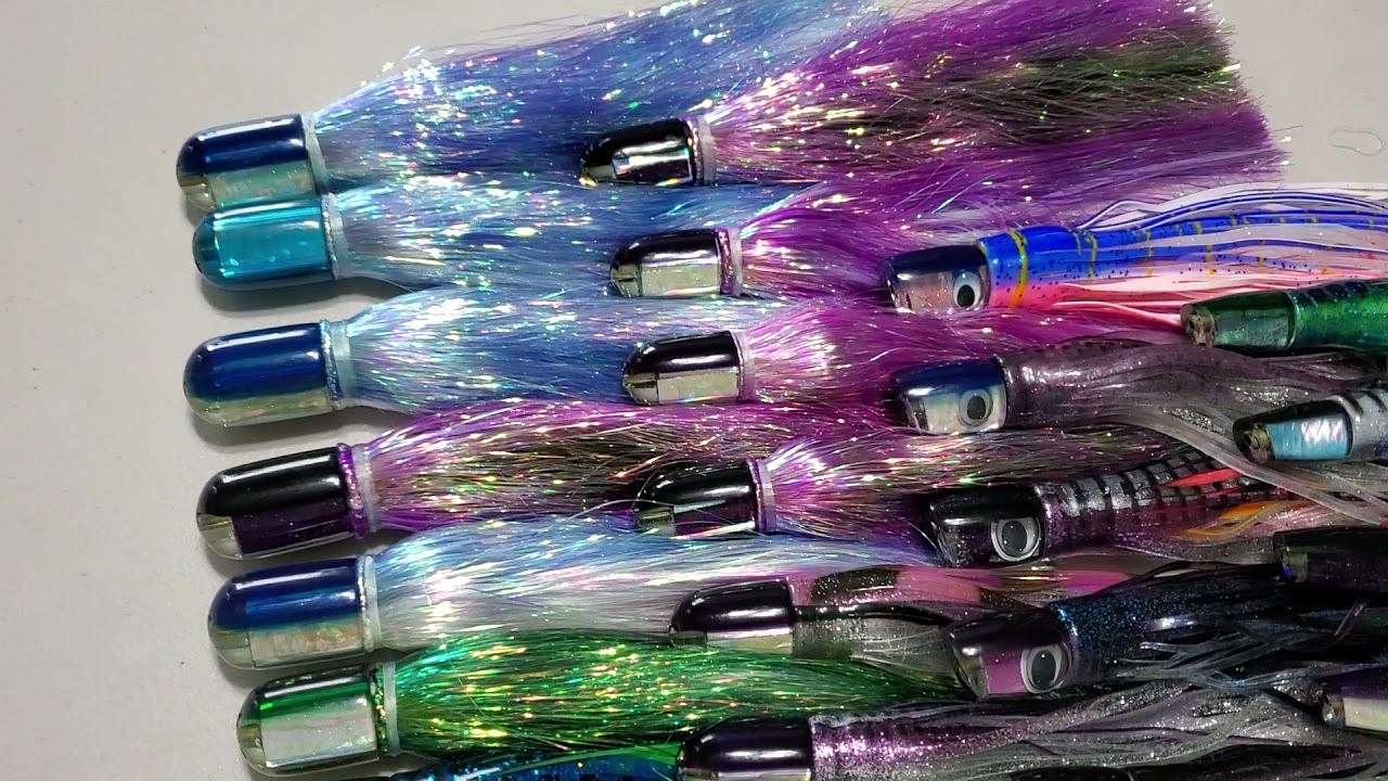 ALOHA LURES Vinyl Smash Baits & MARLIN MAGIC Tiny Ruckus, Ahi P & More ...