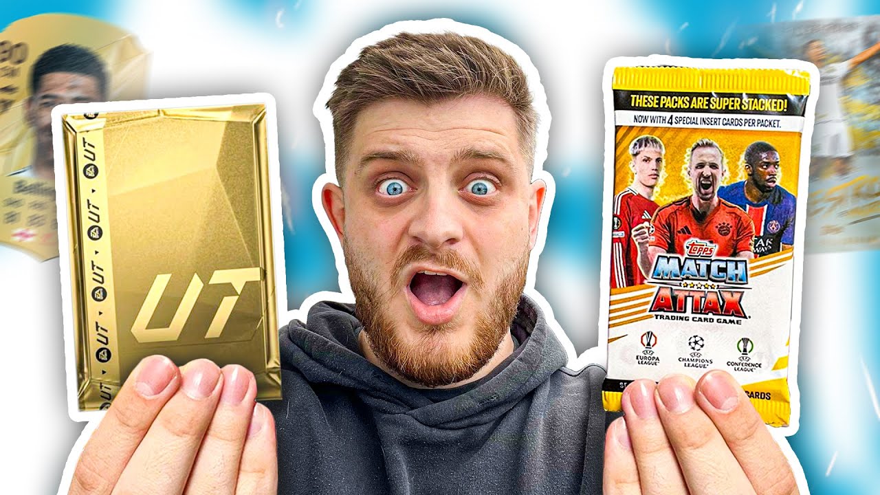 FC 25 PACKS or MATCH ATTAX - Which is *BETTER*?! (Real Life vs Virtual ...