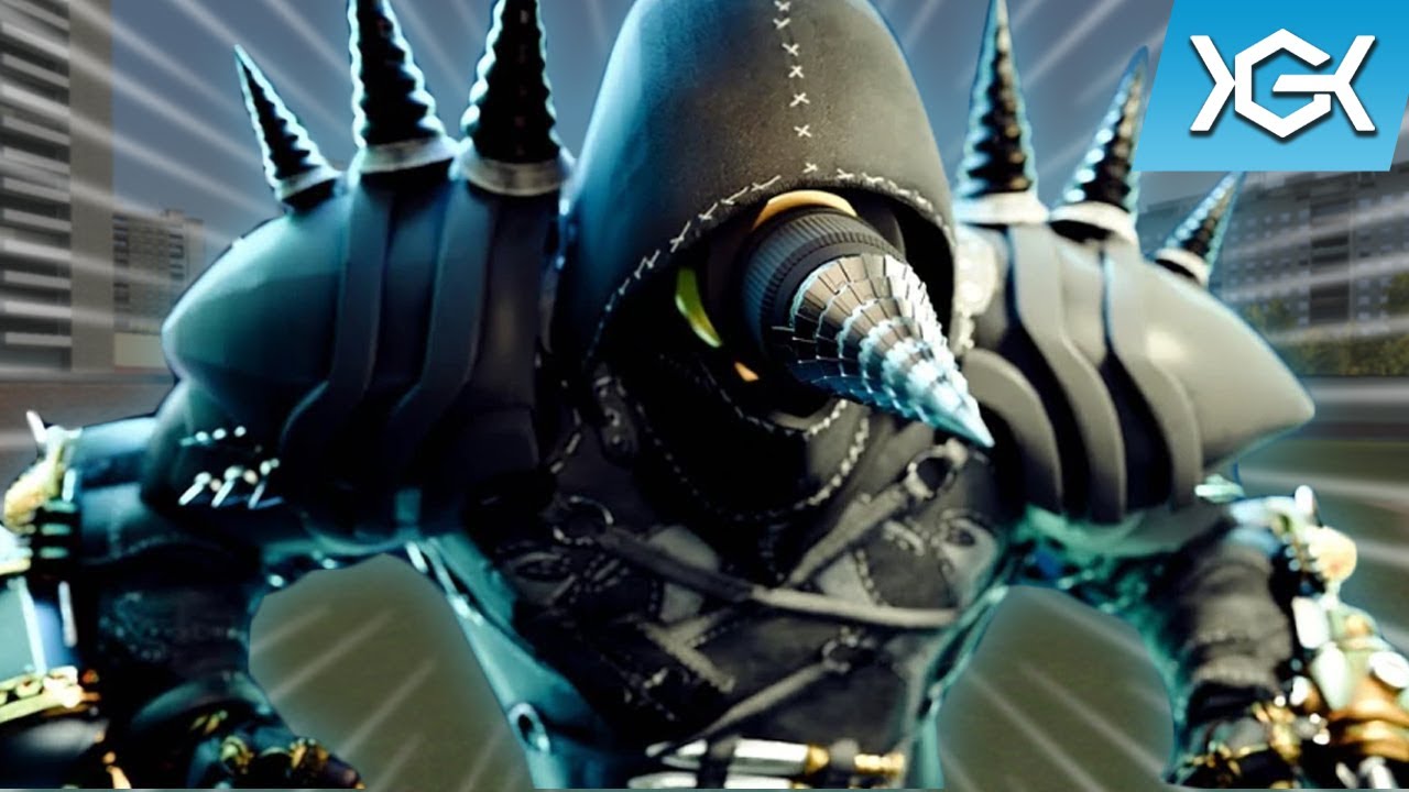 There's the Assassin Drill Man character - Nextbots in Playground Mod ...