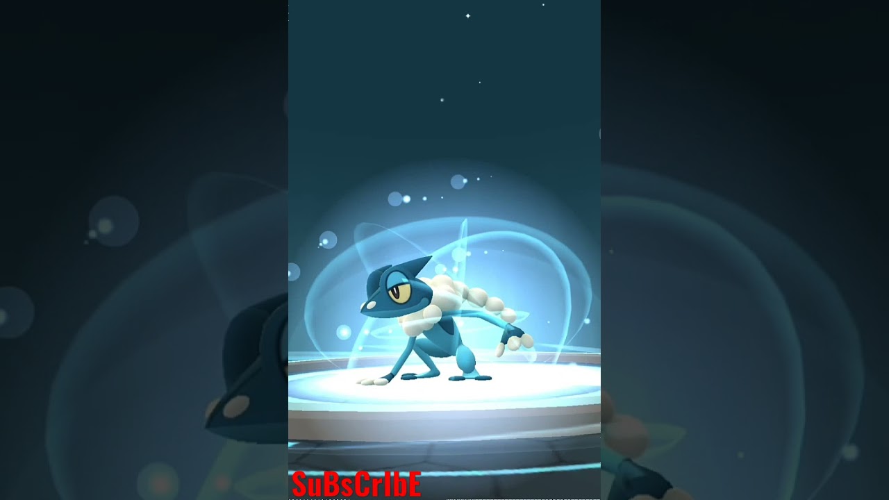 Frogadier Evolution To Greyninja😍😍😍😍||Pokemon Go - YouTube