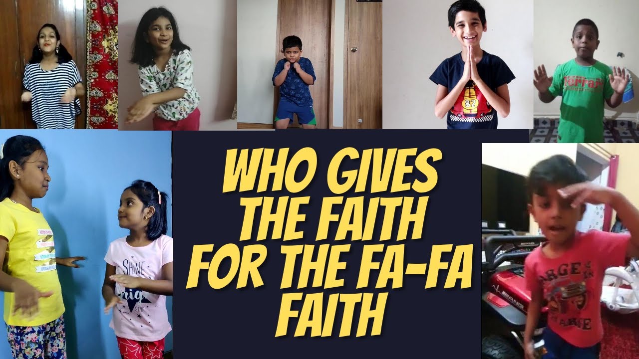 Who Gives The Faith For The Fa-Fa-Faith | Action Song | Kingdom Of ...