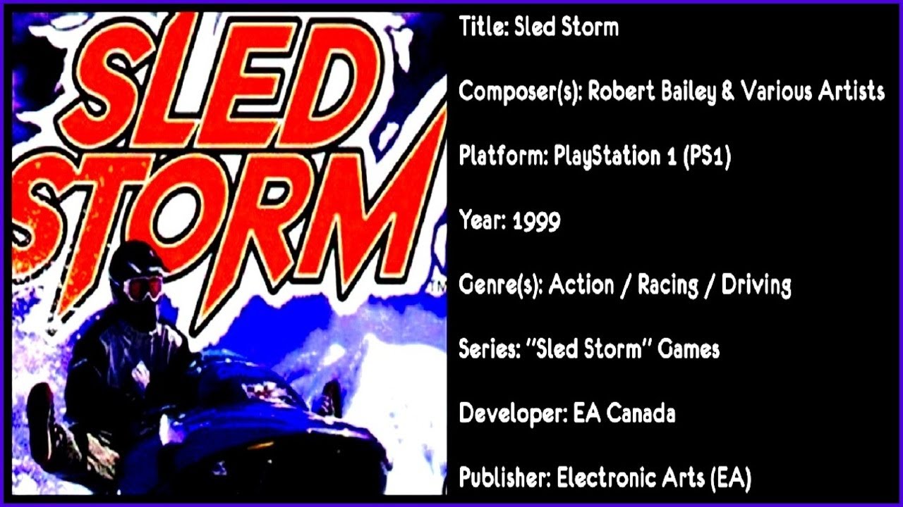 Sled Storm (PS1) [Soundtrack in FULL HD & 320 KBPS] - YouTube