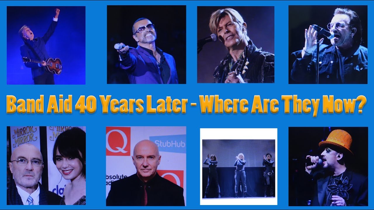 Band Aid 40: Where The Original Singers Are Now. Do They Know It's ...