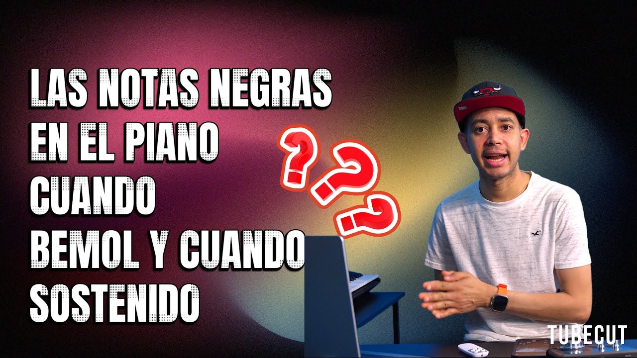 NOTAS NEGRAS EN EL PIANO SOSTENIDO O BEMOL #piano #pianolessons # ...