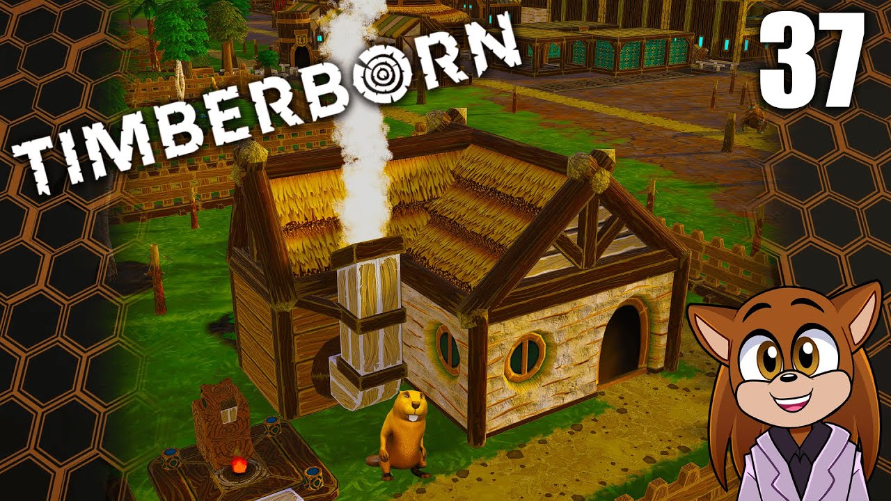 Timberborn - More Distribution and House Extensions - YouTube
