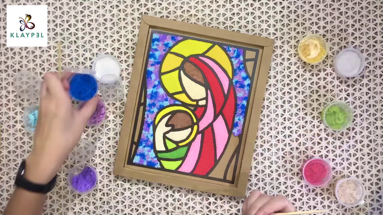 Klaypel Artwork Timelapse | Mother and Child - YouTube