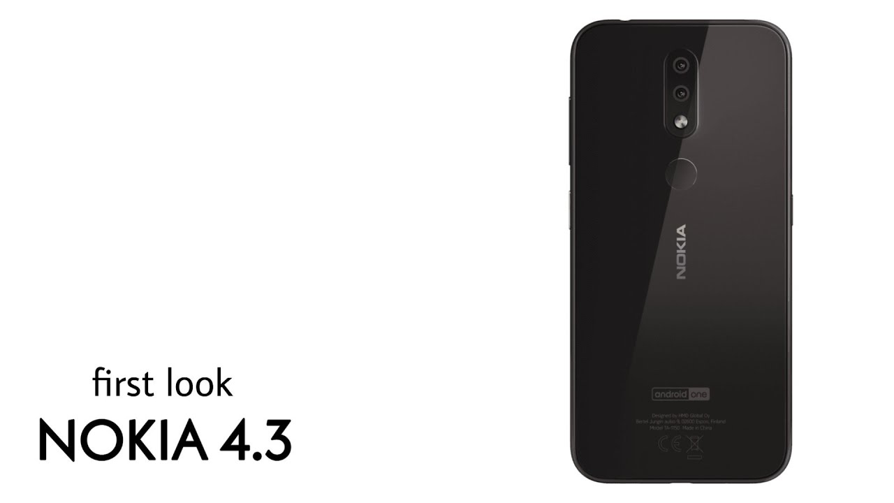 Nokia 4.3 - First Look & Specifications- 2020 - YouTube