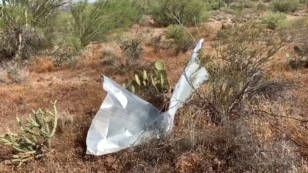 9-24-2019 New River, Arizona Rare Tornado does Damage - Debris in ...